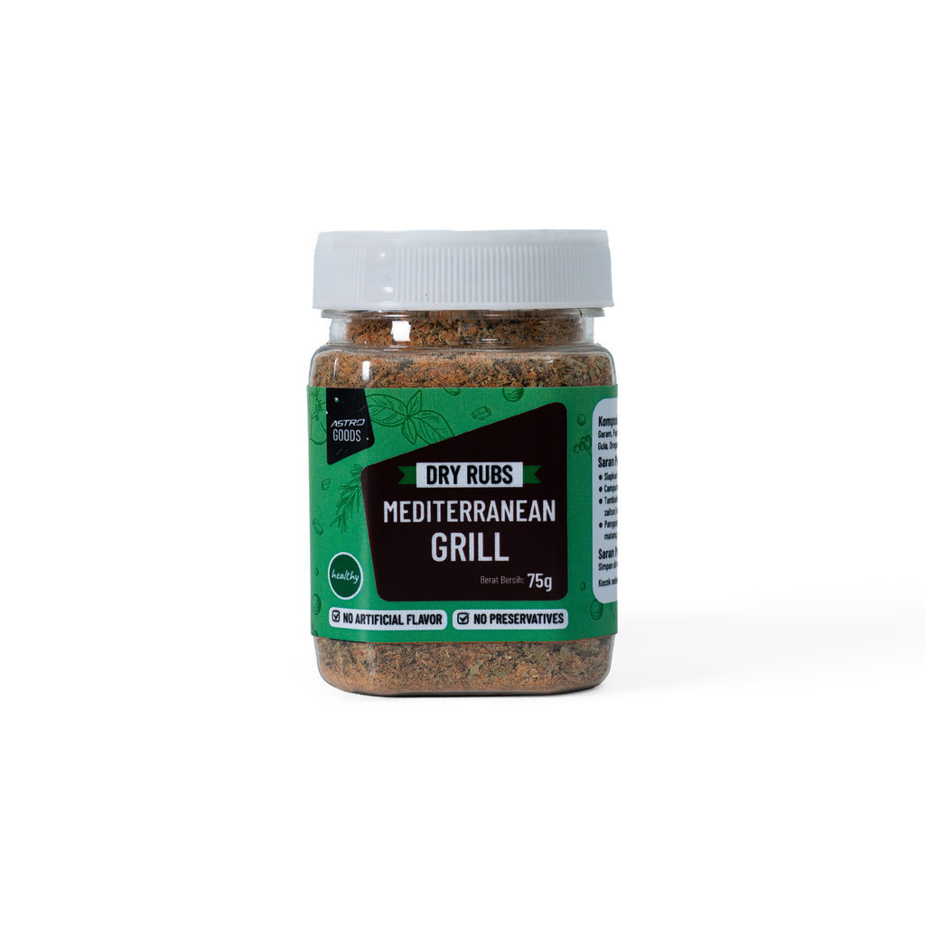 Jual Astro Goods - Dry Rubs Mediterranean Grill 75gr | Shopee Indonesia