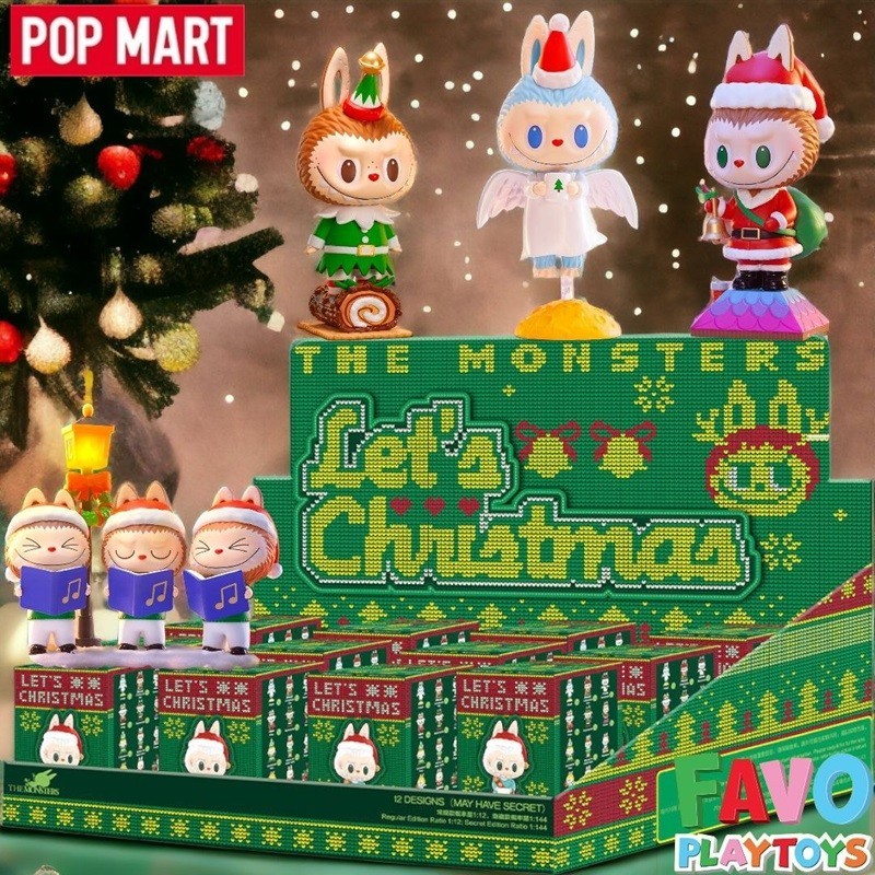 Jual POP MART Labubu - The Monsters Let's Christmas Series - FULL SET ...