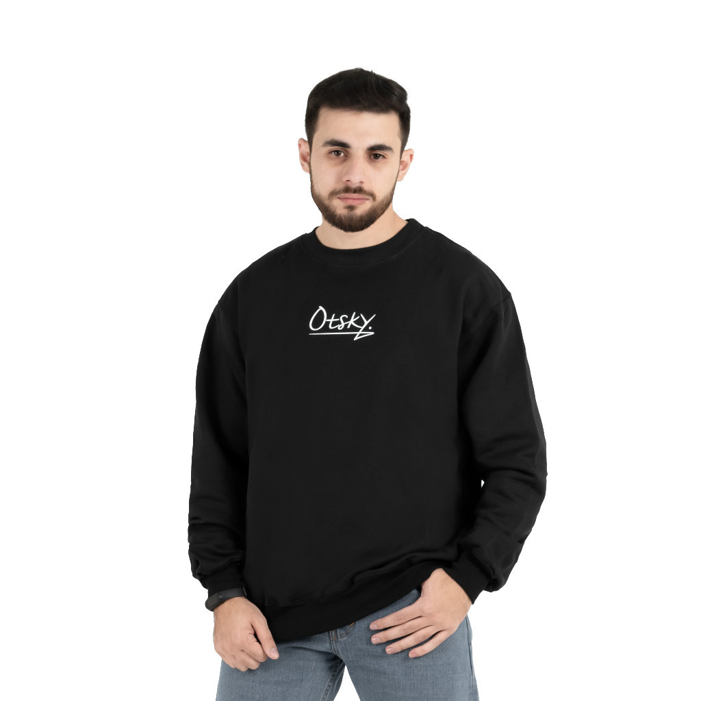 Jual Otsky Crewneck Font Middle Underline | Shopee Indonesia