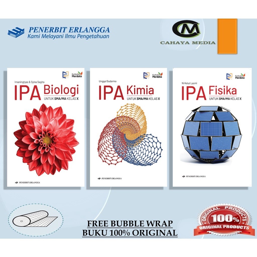 Jual BUKU IPA SMA KURIKULUM MERDEKA KELAS 10 ERLANGGA | Shopee Indonesia