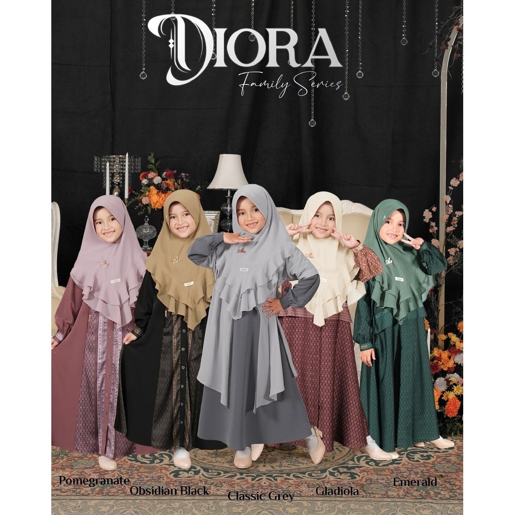 Jual Gamis Anak Diora Style 1 by Aden hijab | Shopee Indonesia