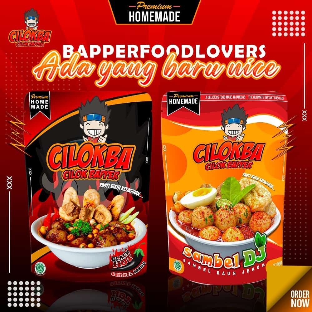 Jual Baso Aci Bapper Sambal Daun Jeruk / Sambal Ireng Makassar Snack ...