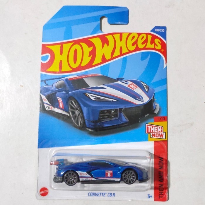 Jual Hot Wheels Corvette C8 R C8R C8.R biru 2022 Then and Now | Shopee ...