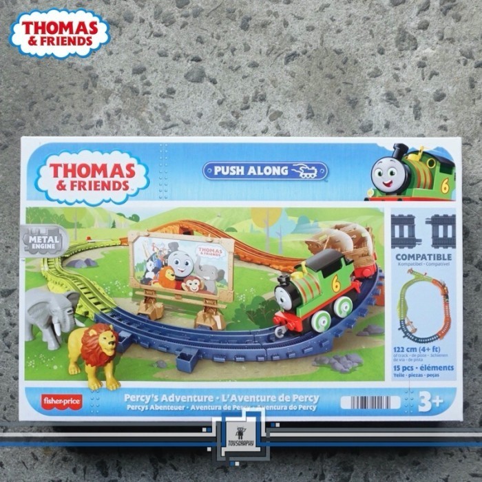 Jual Thomas and Friends Push Along Percy's Adventure Percy Train ...