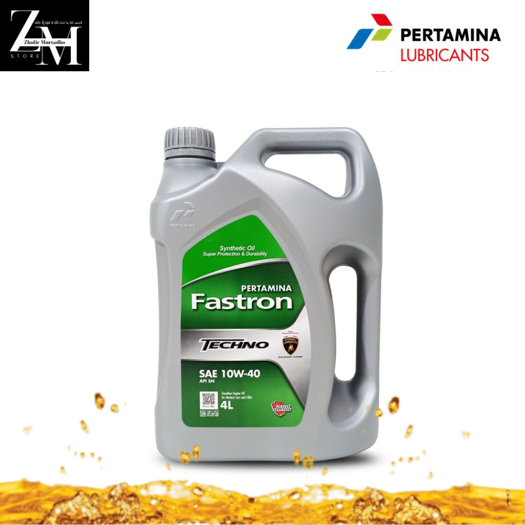 Jual OLI PERTAMINA FASTRON TECHNO 10W-40 4 LITER ORIGINAL | Shopee ...