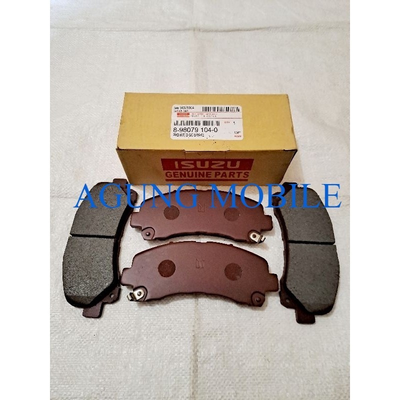 Jual KAMPAS REM BRAKE PAD DEPAN ISUZU D-MAX - MUX | Shopee Indonesia