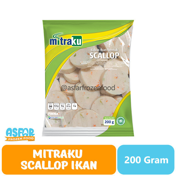 Jual Mitraku Scallop Ikan 200gr - Ikan Olahan Scallop | Shopee Indonesia