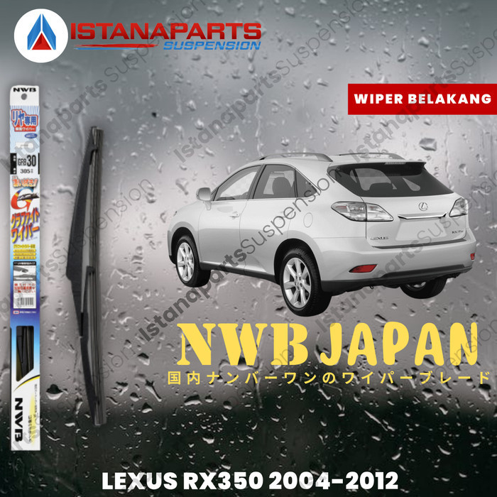 Jual Wiper Belakang Merk NWB Japan Lexus RX350 2004-2012 Original ...
