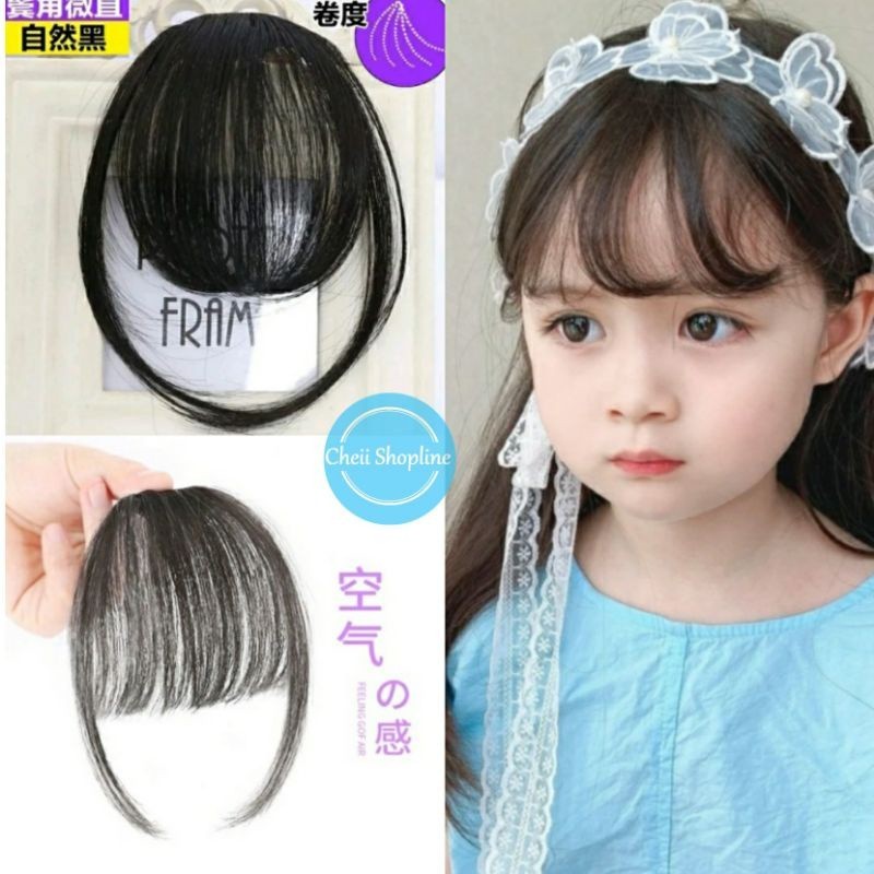 Jual QC Rambut Poni Palsu / Poni Palsu / Rambut Palsu Anak / Poni ...