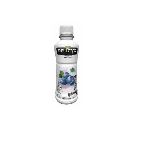 Jual DELICYO YOGURT DRINK BLUEBERRY 250ML | Shopee Indonesia