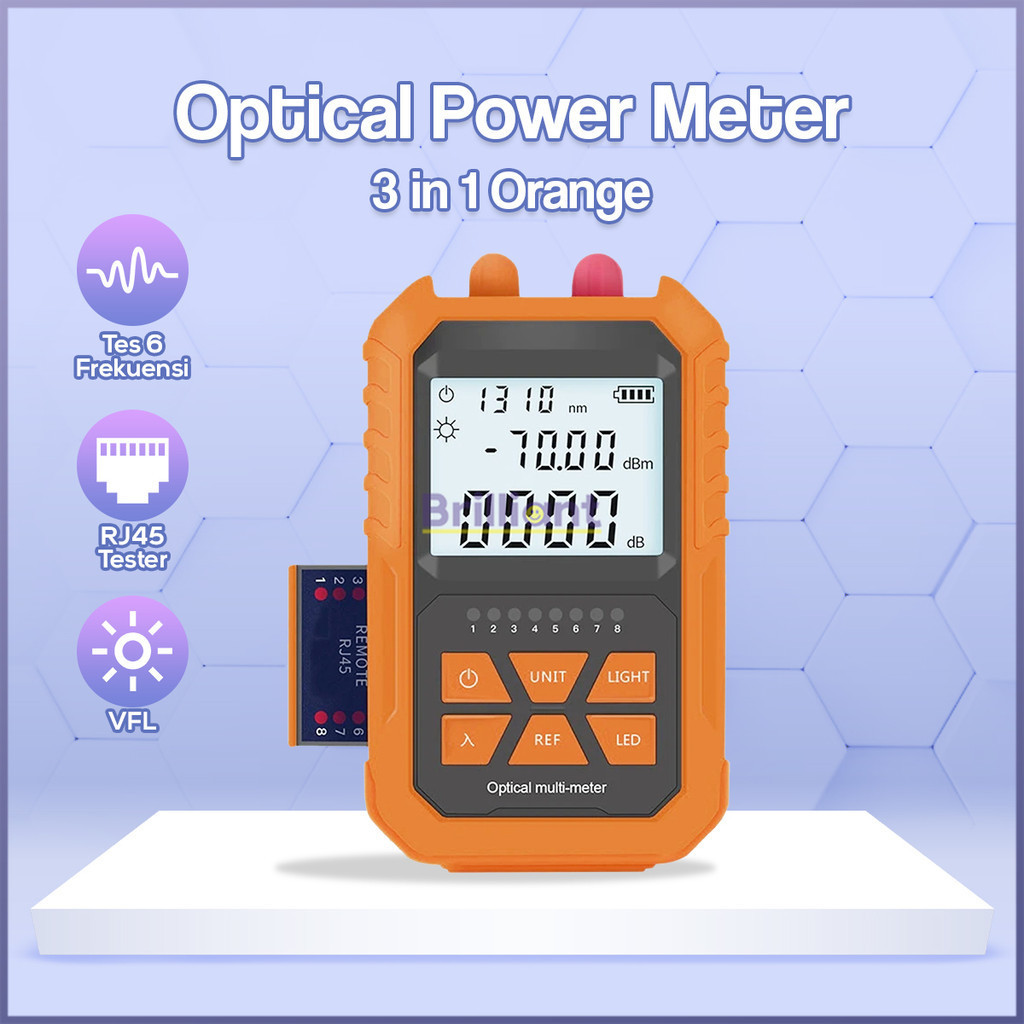 Jual OPM 3 in 1 OPM VFL Network Cable Test 3 in 1 Optical Power Meter 3 ...