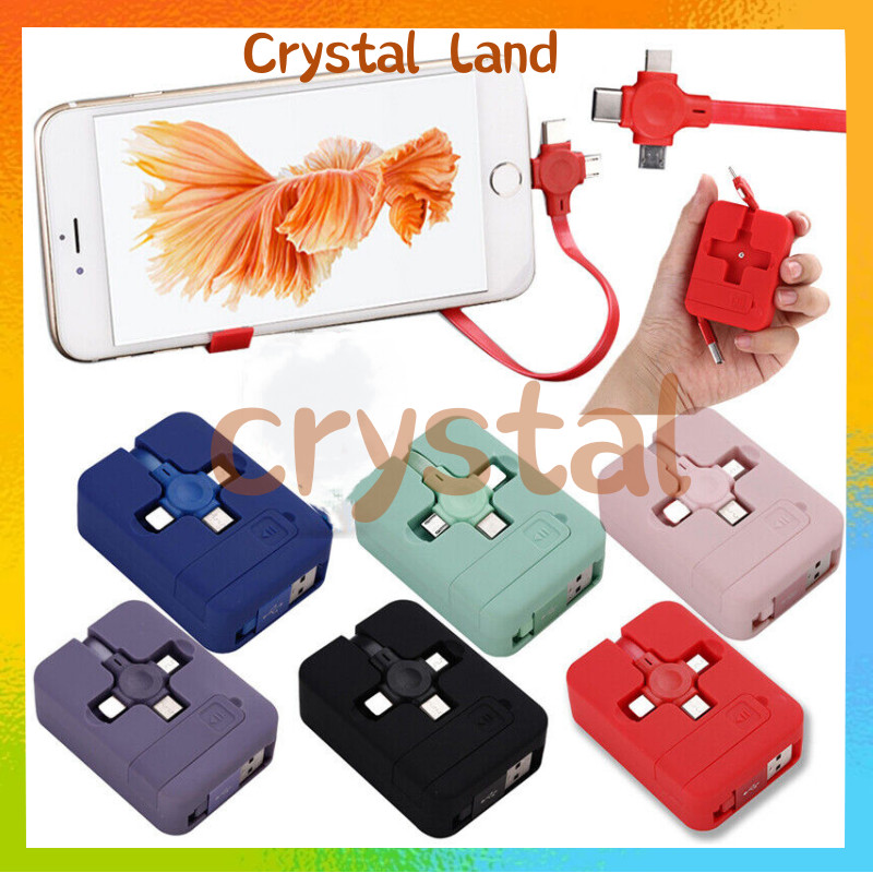 Jual Kabel Data Charger Macaron Micro Usb & Type C / Data Cable Macaron ...