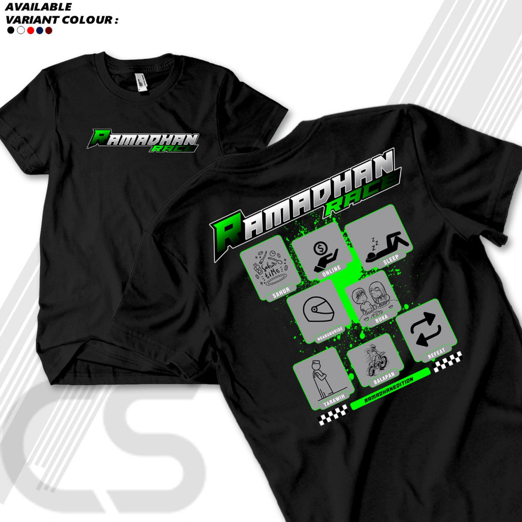 Jual Kaos Ramadhan Race 2025 // Baju Ramadhan Race // Kaos Racing ...