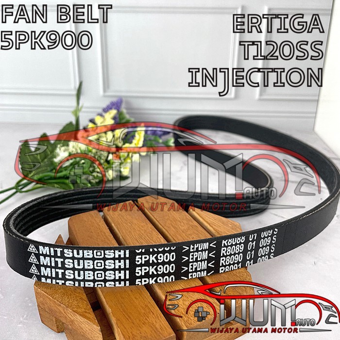 Jual FAN BELT VAN BELT TALI KIPAS T120SS INJECTION INJEKSI ERTIGA 5PK900 BARU | Shopee Indonesia