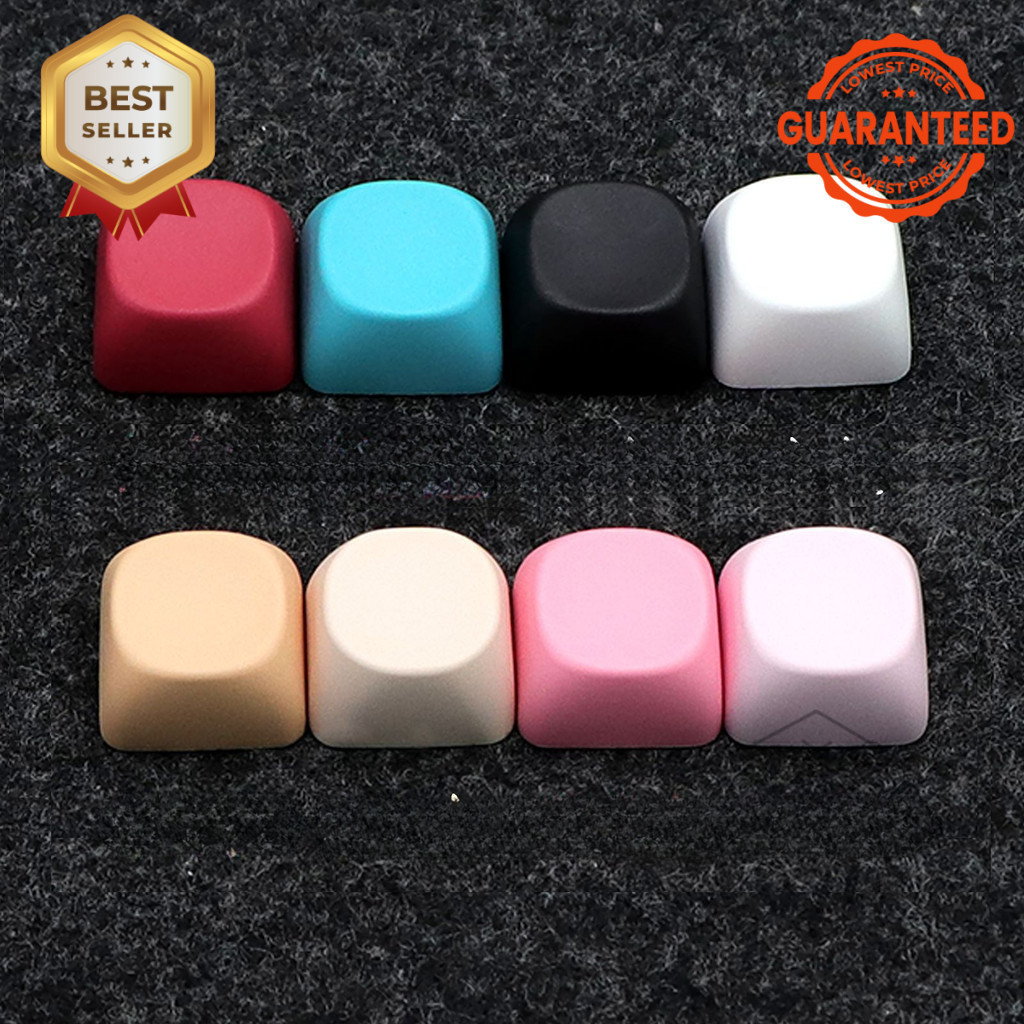 Jual Keycaps PBT MOA 9.65mm Polos Matte Tebal mechanical keyboard ...