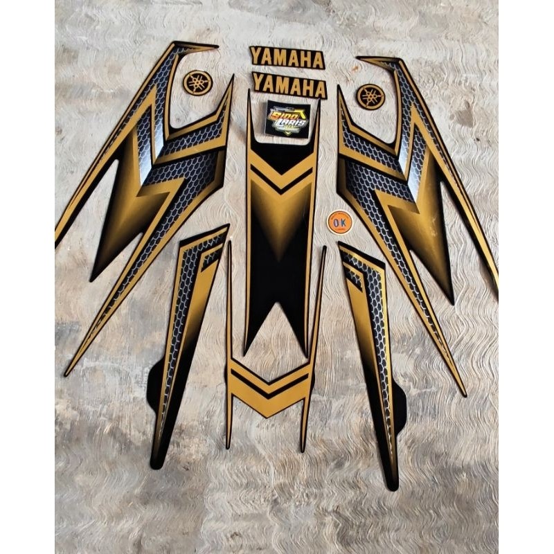 Jual striping stiker yamaha rx king 2003-2004 Se spesial edition set ...