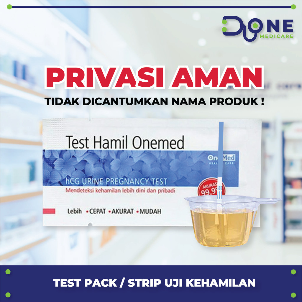 Jual Test pack strip Uji kehamilan Onemed tes kehamilan | Shopee Indonesia