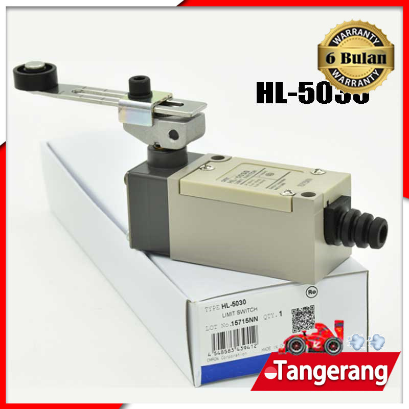 Jual Limit Switch Omron HL-5030 Adjustable Lever Momentary Roller ...
