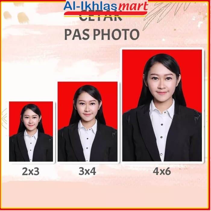 Jual cetak pas foto Ukuran 2x3, 3x4, 4x6 ( Free Edit Ganti Latar ) | Shopee Indonesia