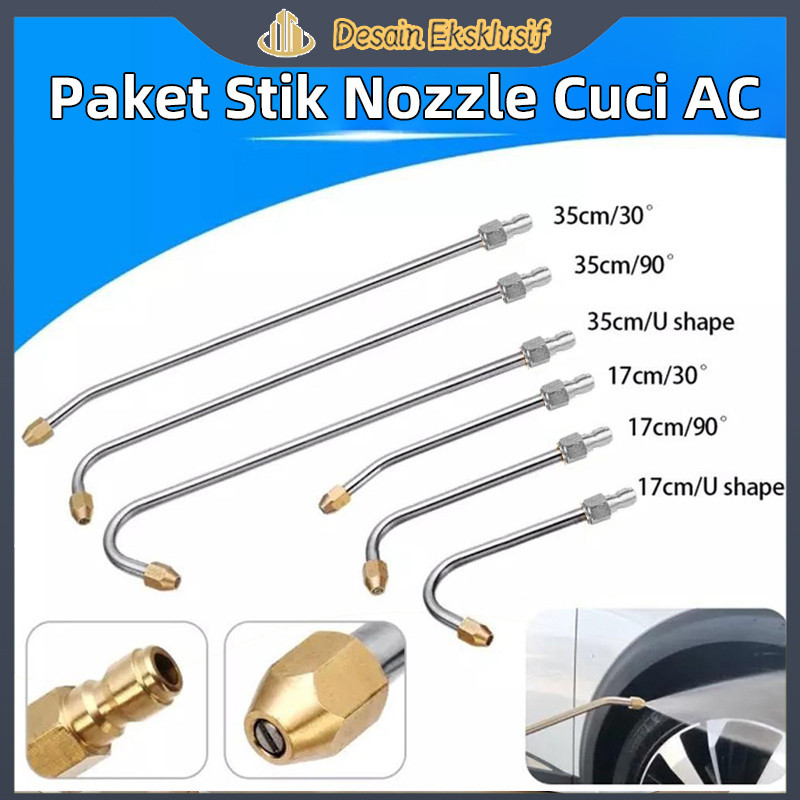 Jual [Ready Stock]Paket Stik Nozzle Cuci AC Nozzle Jet Bengkok Spuyer ...