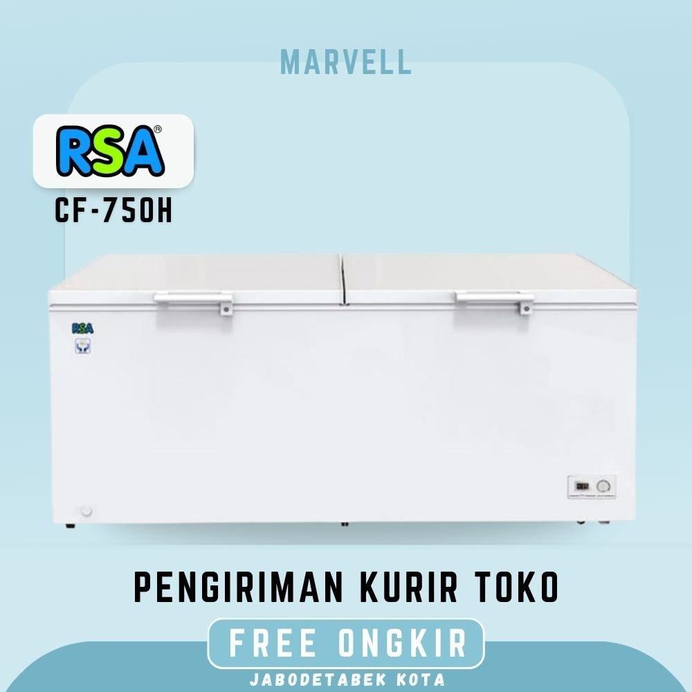 Jual Chest Freezer Box Rsa Cf-750h Chest Freezer 688 Liter Garansi ...