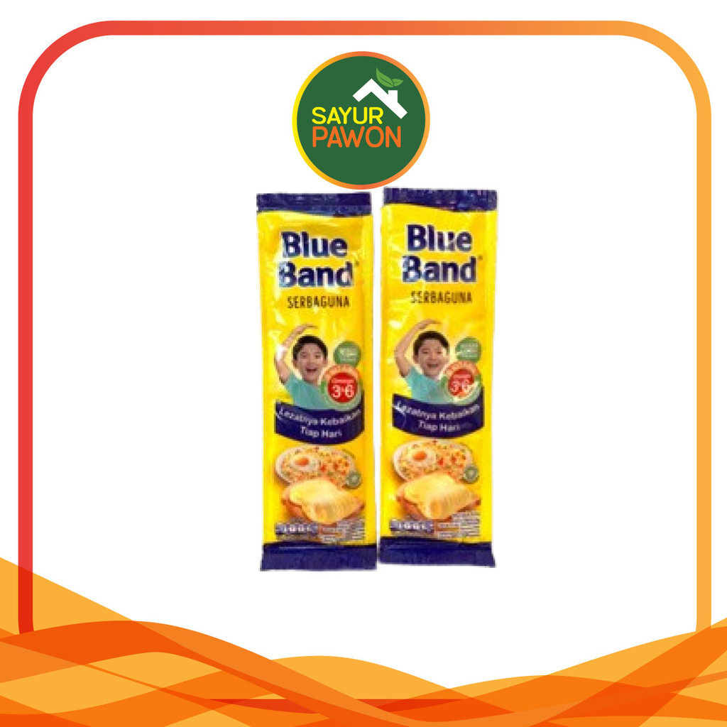 Jual Margarin BLUE BAND kemasan sachet mini 20 gram | Shopee Indonesia