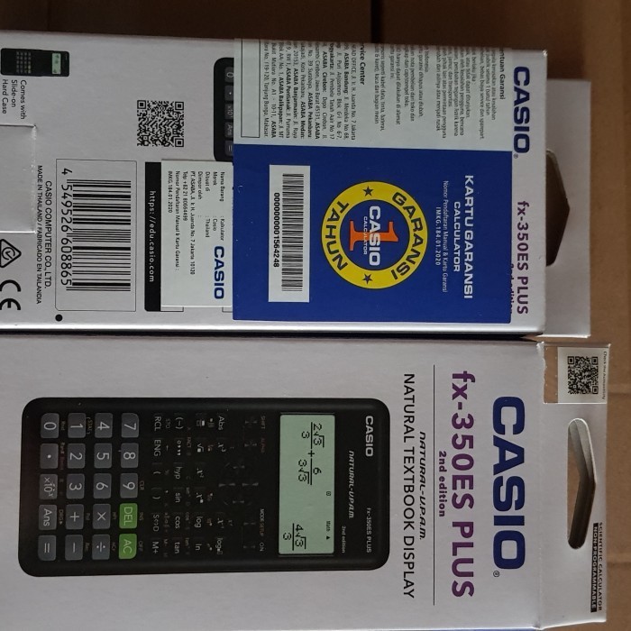 Jual CASIO SCIENTIFIC CALCULATOR FX 350 ES PLUS | Shopee Indonesia