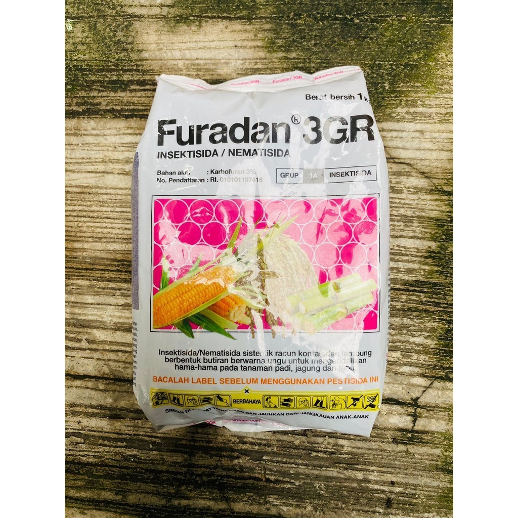 Jual Insektisida Nematisida FURADAN 3GR 1Kg dari fmc | Shopee Indonesia