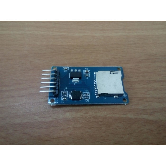 Jual HQ Micro SD card mini TF card reader module SPI interfaces ...