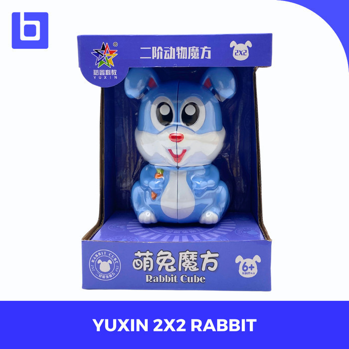 Jual Rubik 2X2 Yuxin Rabbit Big Stickerless Original | Shopee Indonesia