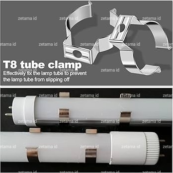 Jual Klem T8/T5 Klip Lampu TL Led T8/T5 Clamp | Shopee Indonesia
