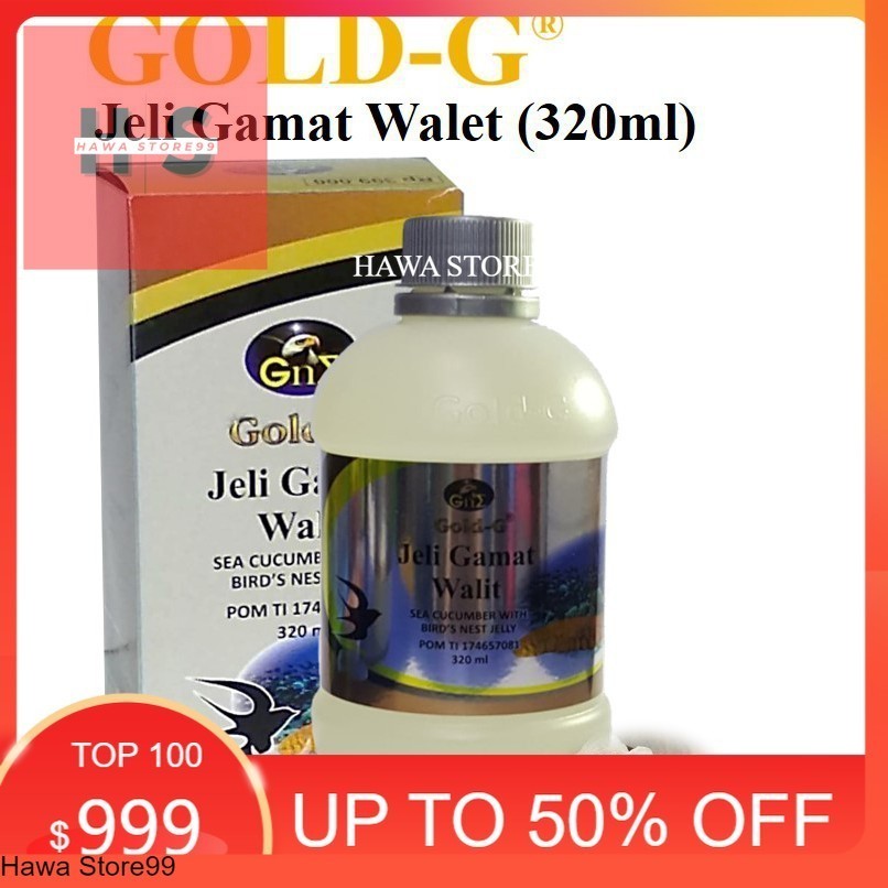 Jual Jelly Gamat Gold G Walit 320ml Sea Cucumber 320ml Original | Shopee Indonesia