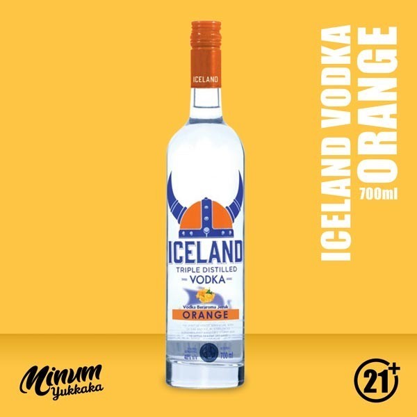 Jual Iceland Vodka Orange 700ml | Shopee Indonesia
