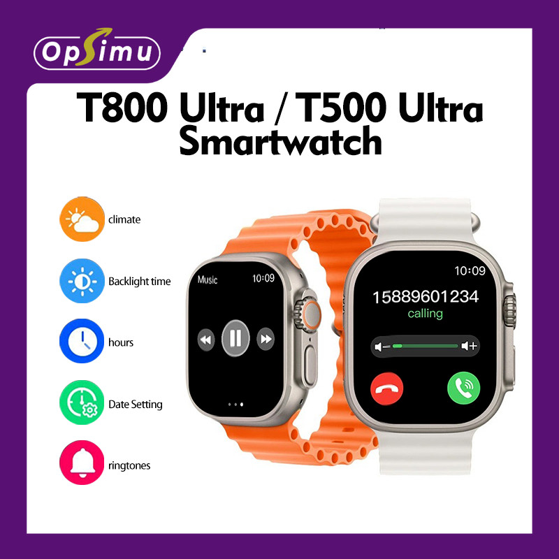 Jual [MAKASSAR] OPSIMU GADGET Jam Tangan T800 Ultra Bluetooth ...