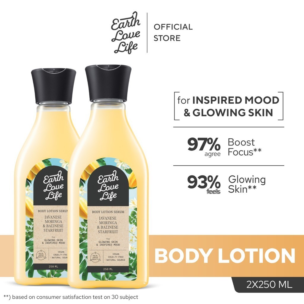 Jual [I LOVE LIFE BUNDLE] EARTH LOVE LIFE The Energy Pause Twin Lotion - Twin Pack Javanese ...