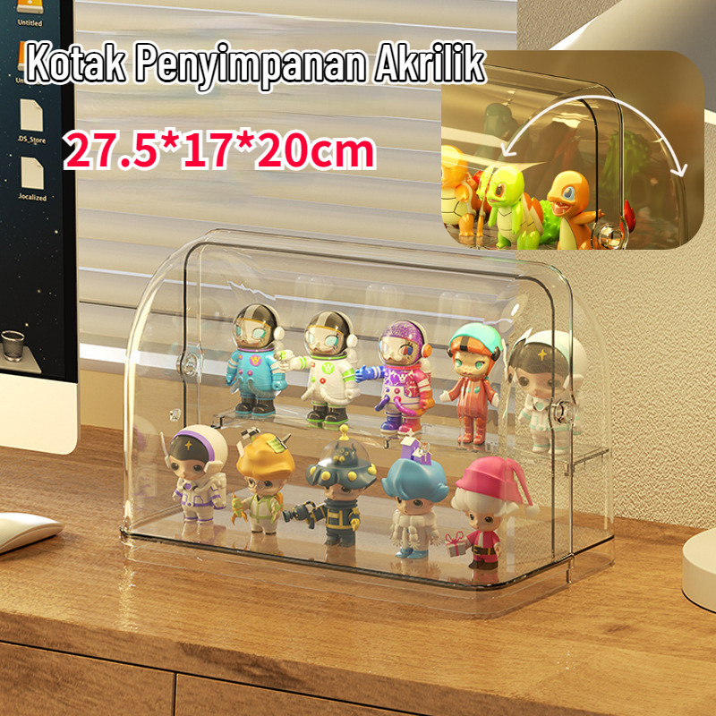 Jual Rak Pajangan Akrilik Transparan / Kotak Display/ Transparent ...