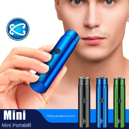 Jual Alat Cukur Jenggot Listrik Mini/Pencukur Listrik Mini USB Portabel ...