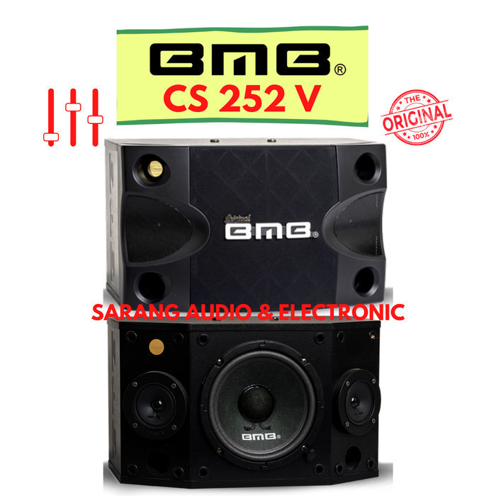 Jual SPEAKER BMB CS252V ORIGINAL BMB CS 252 V SPEAKER PASIF 8in KARAOKE ...