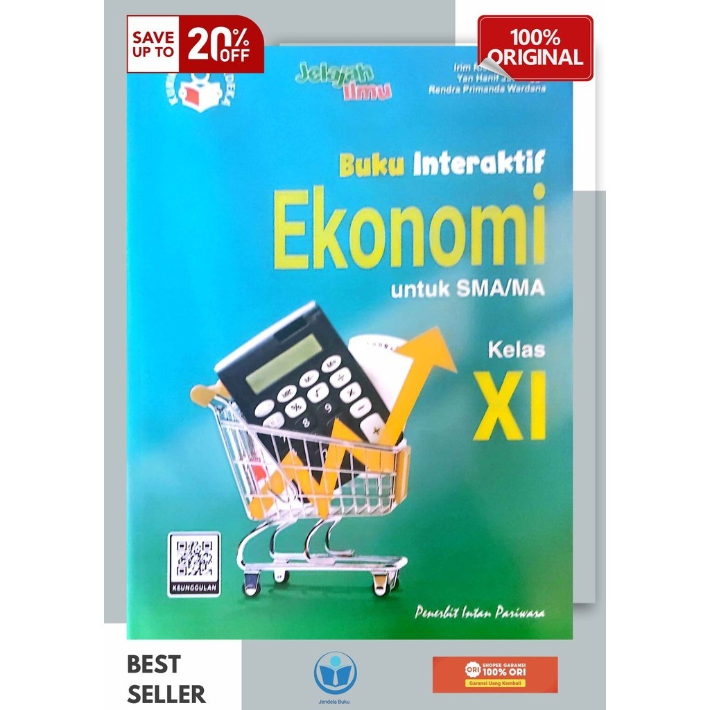 Jual Buku Paket Interaktif EKONOMI SMA/MA Kelas 11/XI Kurikulum Merdeka Intan pariwara Tahun ...