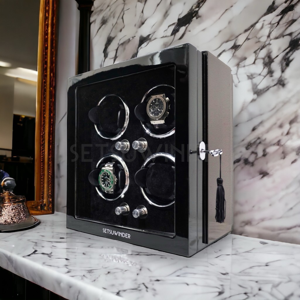 Jual Setsuwinder VANTAGE 4 Watch Winder 4 Slot Alat Pemutar Jam Tangan ...