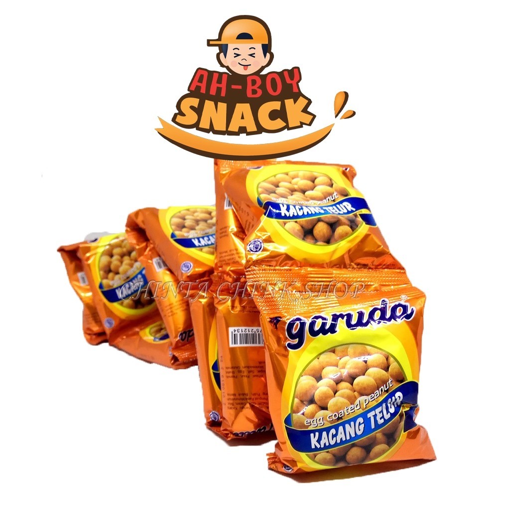 Jual GARUDA KACANG TELUR RENCENG ISI ( 10 SACHET X 16 GRAM ) - KACANG ...