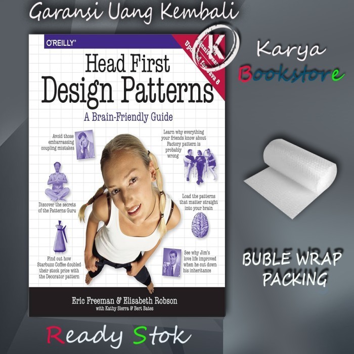 Jual Buku Head First Design Patterns by Eric Freeman (english) | Shopee ...