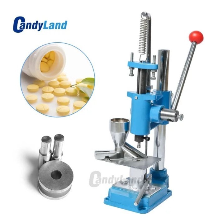 Jual tablet press machine herbal powders pill stamping mesin cetak ...