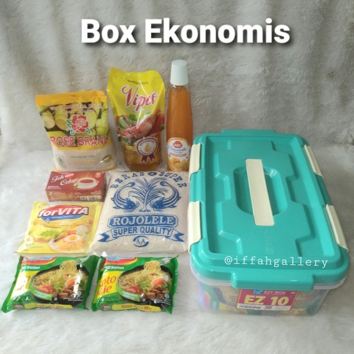 Jual Paket Sembako Ekonomis Free Container Box Ramadhan dan Parcel ...