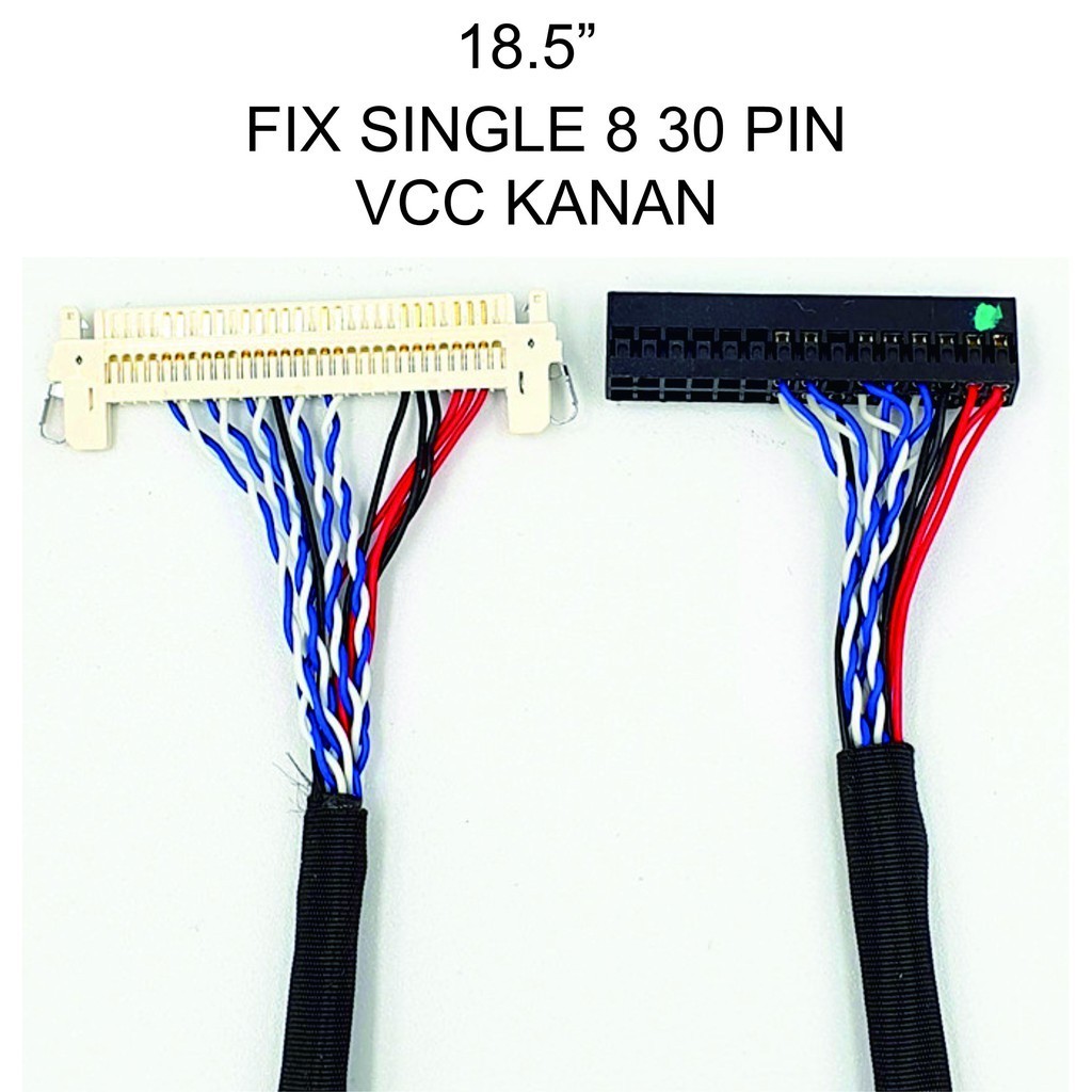 Jual Kabel LVDS TCON Panel LVDS 18.5 INCH LVDS 1 Channel 8 Bit 30 PIN ...