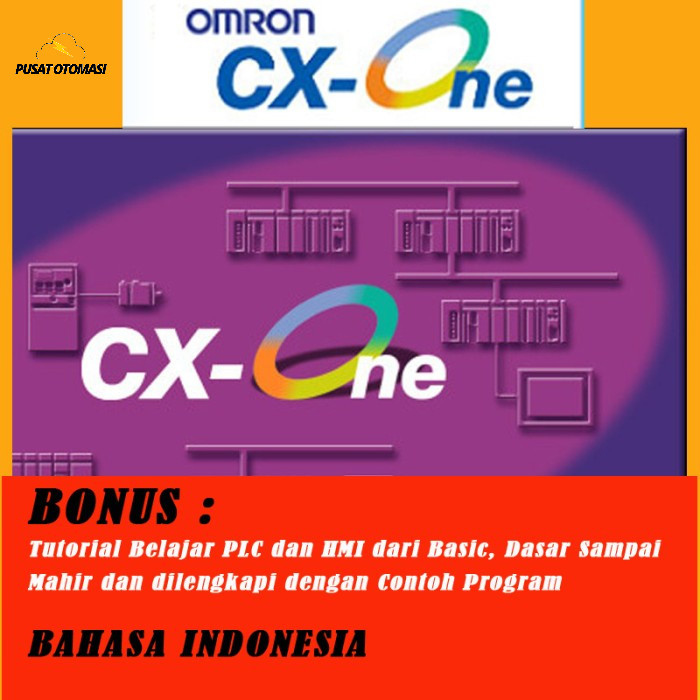 Jual Software Omron Cx One V.4.60 PLC dan HMI + Bonus Tutorial PLC dan HMI | Shopee Indonesia