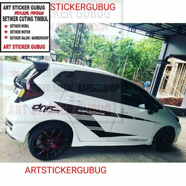 Jual promo STIKER MOBILHONDA JAZZ STIKER MOBIL SPORT DRIFT JS RACING ...