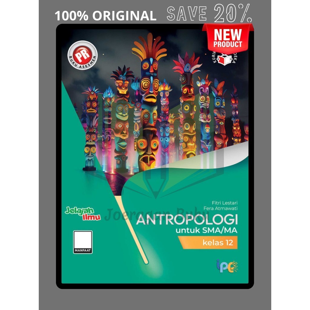 Jual Buku Pr/Lks Kurmer Antropologi Kelas 12/XII SMA/MA Semester 1&2 Kurikulum Merdeka Intan ...