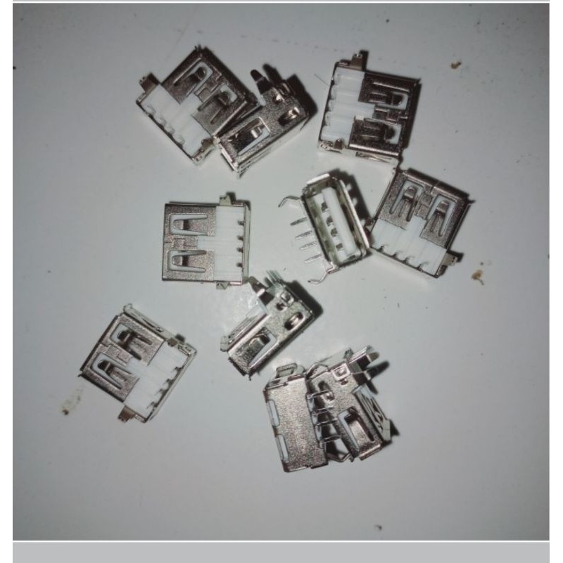 Jual soket jek socket USB kabel data cas charger 4pin 4 pin connector ...