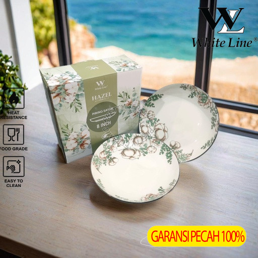 Jual Piring Aesthetic 1 PCS Plate WHITELINE Fruit Shape 8in HAZEL ...